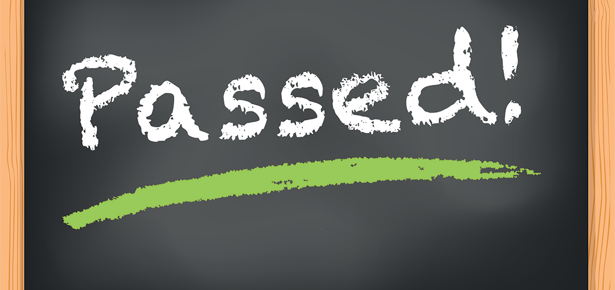 Pierce employees pass exams